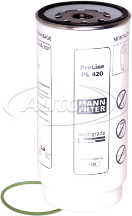 FUEL FILTER SEPARATOR Mann Filter PL420X| Good Price | Online shop - Autos
