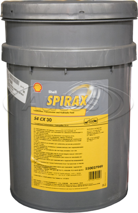 OLEJ PRZEKŁADNIOWO-HYDRAULICZNY SPIRAX S4 CX 30 / OPAKOWANIE 20L/ Shell ...
