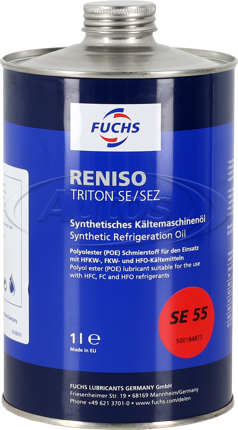 RENISO TRITON SE 55 REFRIGERATION COMPRESSOR OIL /1L PACKAGING/ Fuchs ...