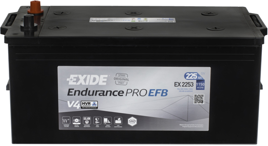 AKUMULÁTOR 12V 225AH/1150A "ENDURANCE PRO EFB HVR" Exide EX2253| Dobra ...